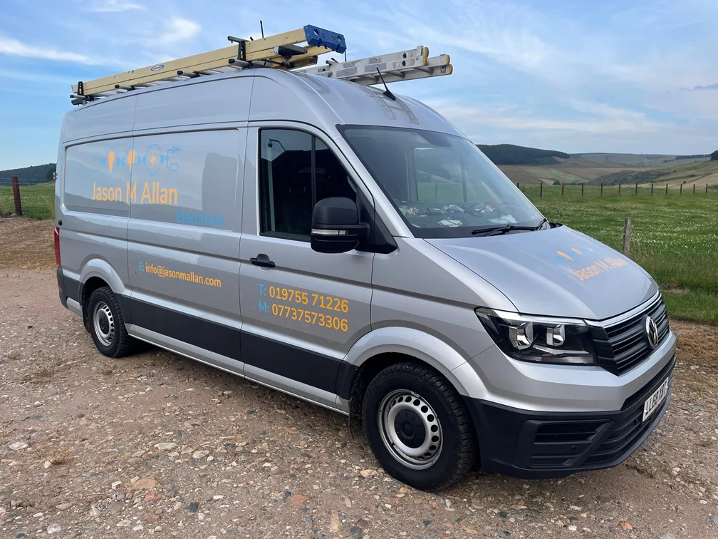 Jason M Allan Electrician, Aberdeenshire | Tel: +44 (0) 07737 573306